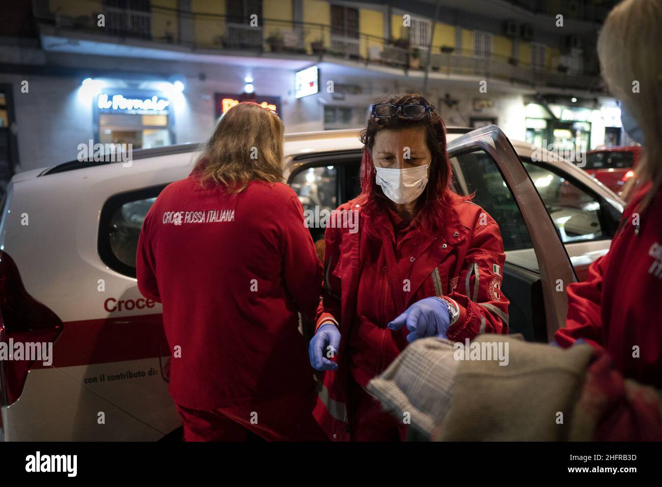 Homeless red cross hi-res stock photography and images - Alamy