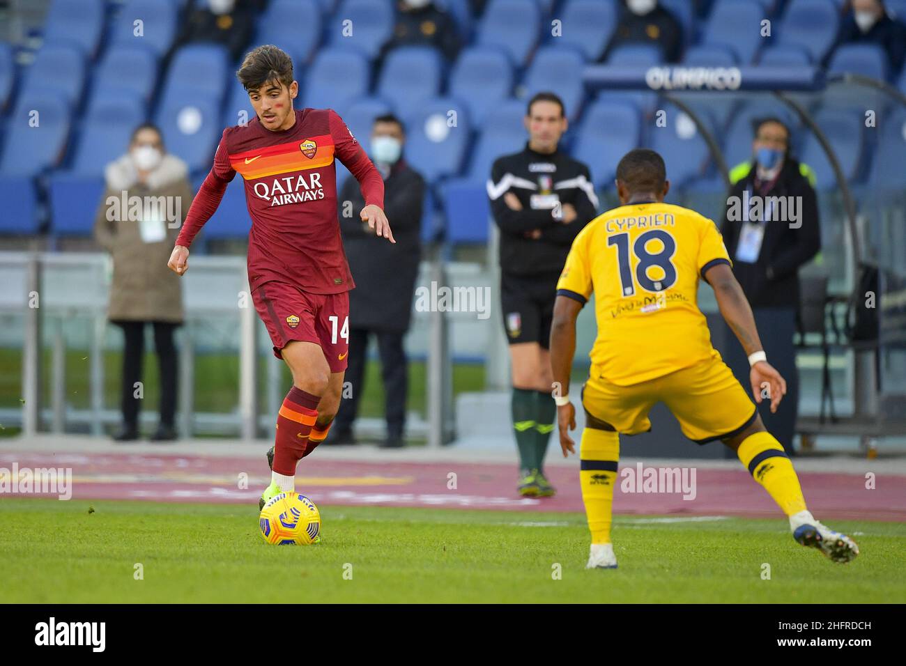 Fabio Rossi/AS Roma/LaPresse 22/11/2020 Rome (Italy) Sport Soccer Roma ...