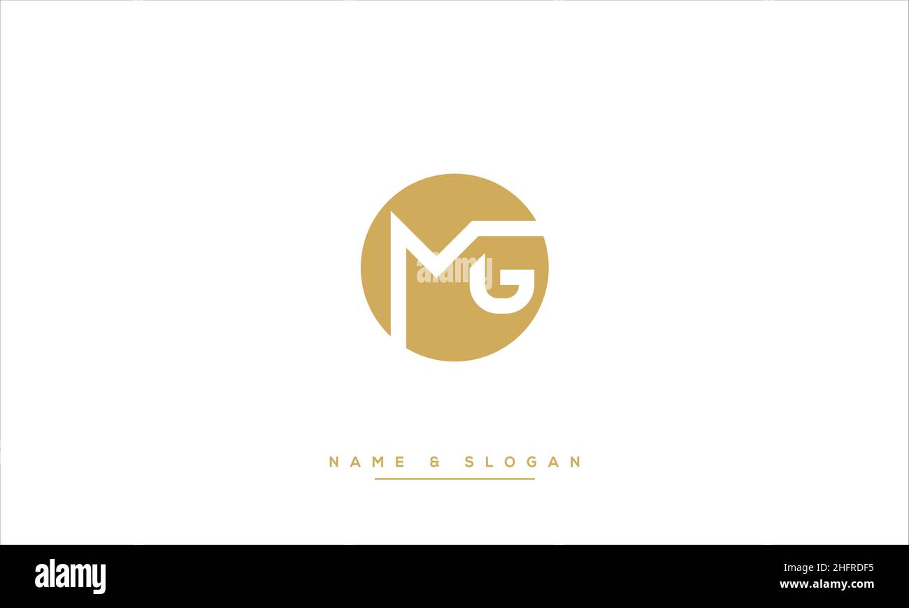 MG, GM Abstract Letters Logo monogram Stock Vector Image & Art - Alamy