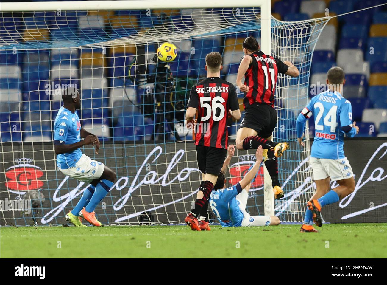 Alessandro Garofalo/LaPresse November 22, 2020 Naples, Italy sport ...