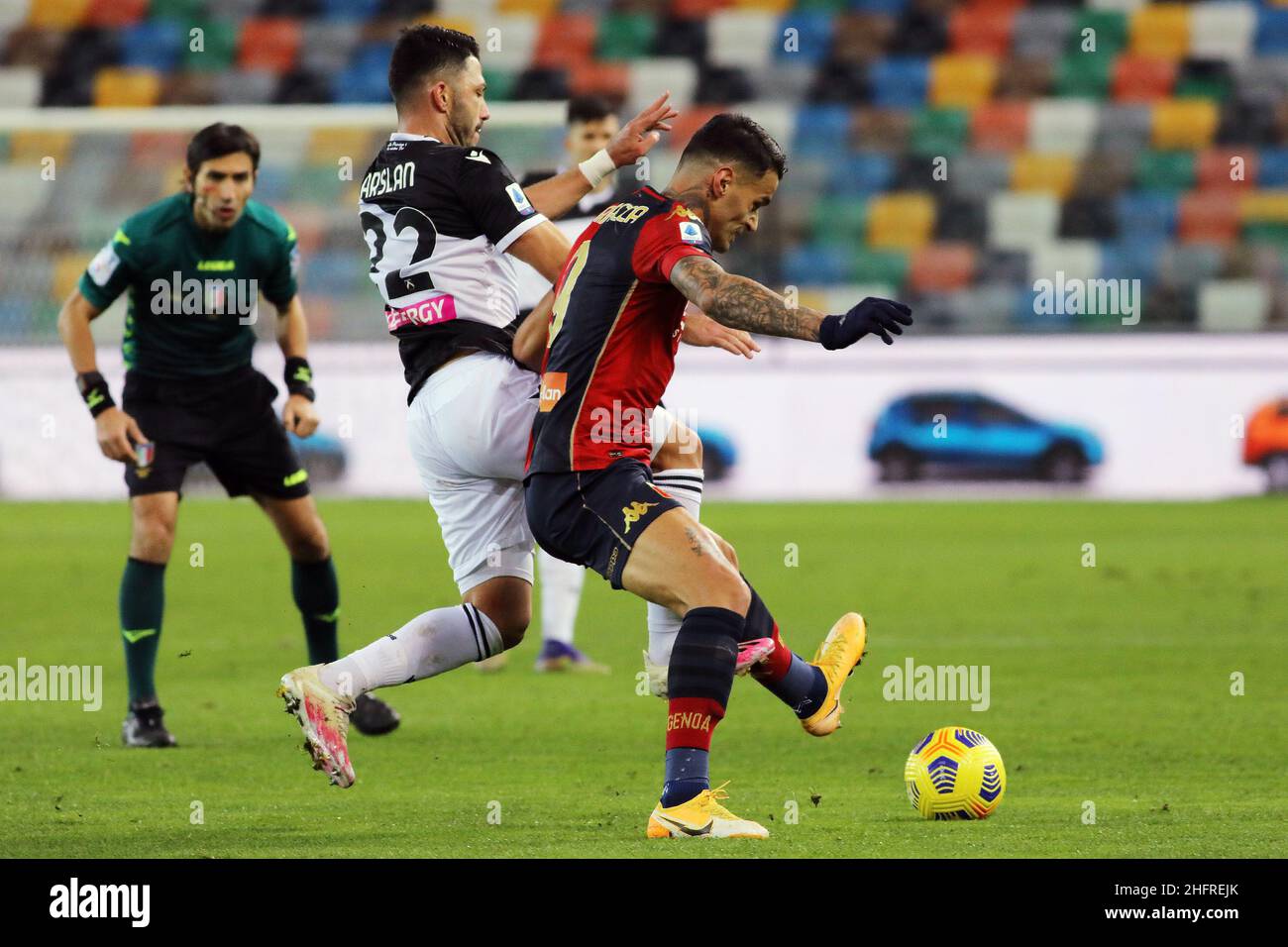 Andrea Bressanutti/LaPresse November 22, 2020 Udine, Italy sport soccer Udinese vs Genoa ...