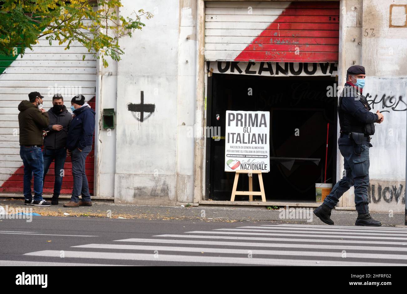 Mauro Scrobogna /LaPresse November 25, 2020 Rome, Italy News Forza ...