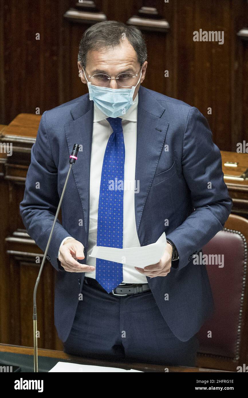 Roberto Monaldo / LaPresse 25-11-2020 Rome (Italy) Chamber of Deputies ...