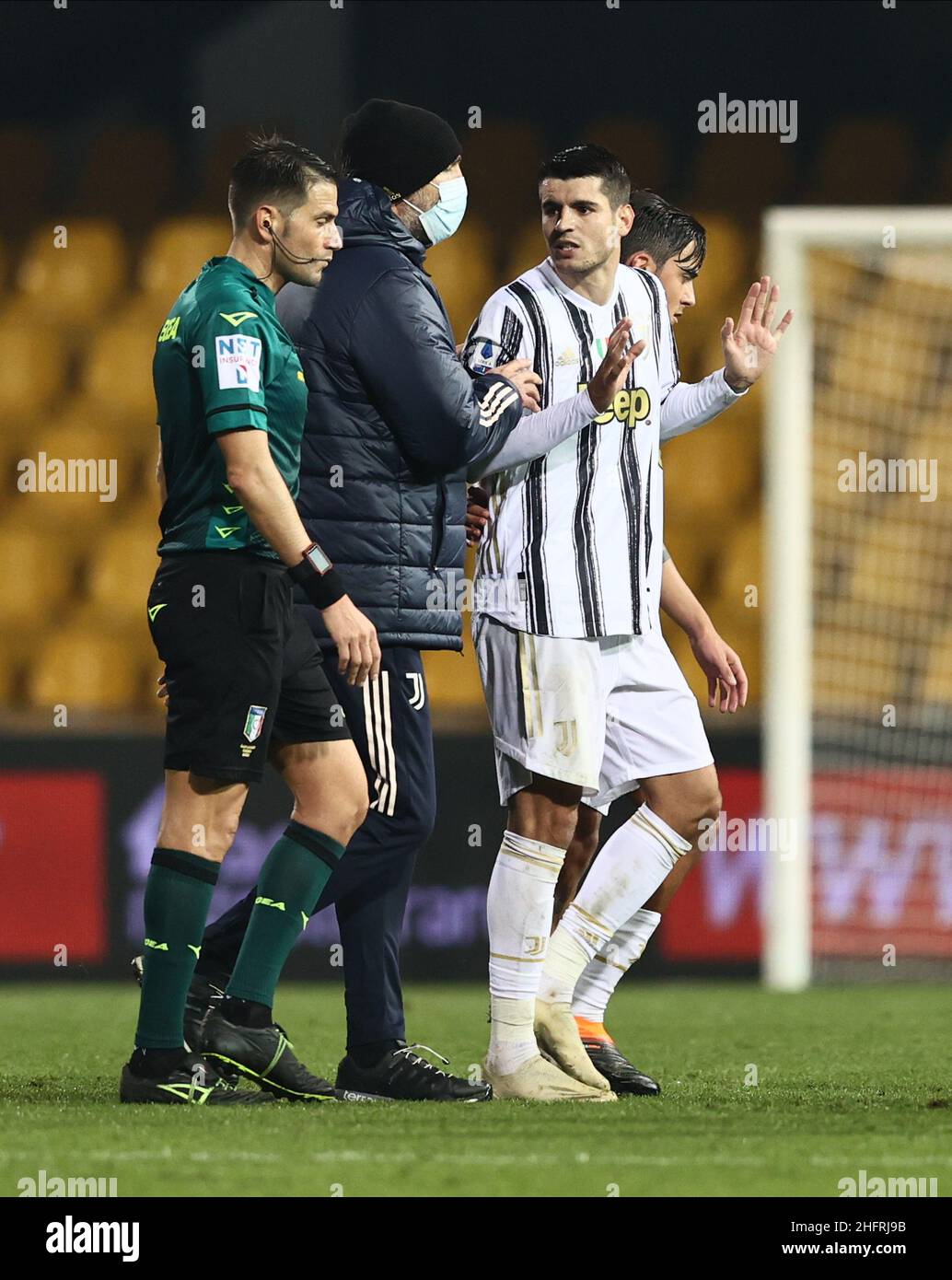 Alessandro Garofalo/LaPresse November 28, 2020 Benevento, Italy sport ...