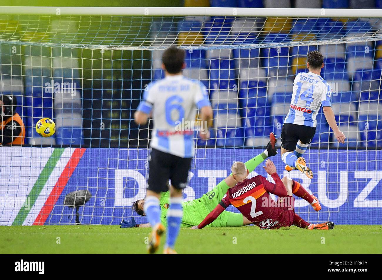 Fabio Rossi/AS Roma/LaPresse 29/11/2020 Naples (Italy) Sport Soccer ...