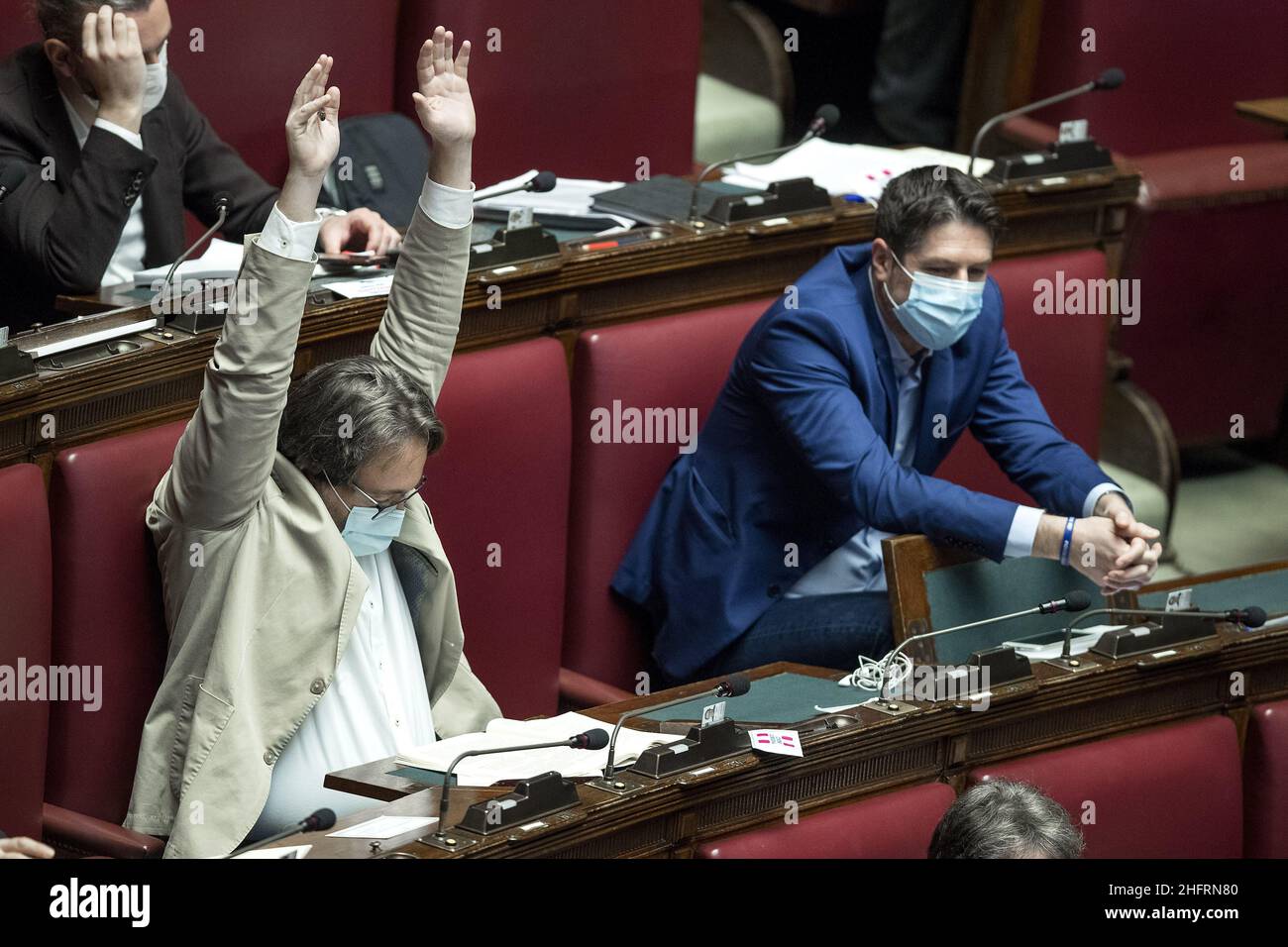 Roberto Monaldo / LaPresse 04-12-2020 Rome (Italy) Chamber of Deputies ...