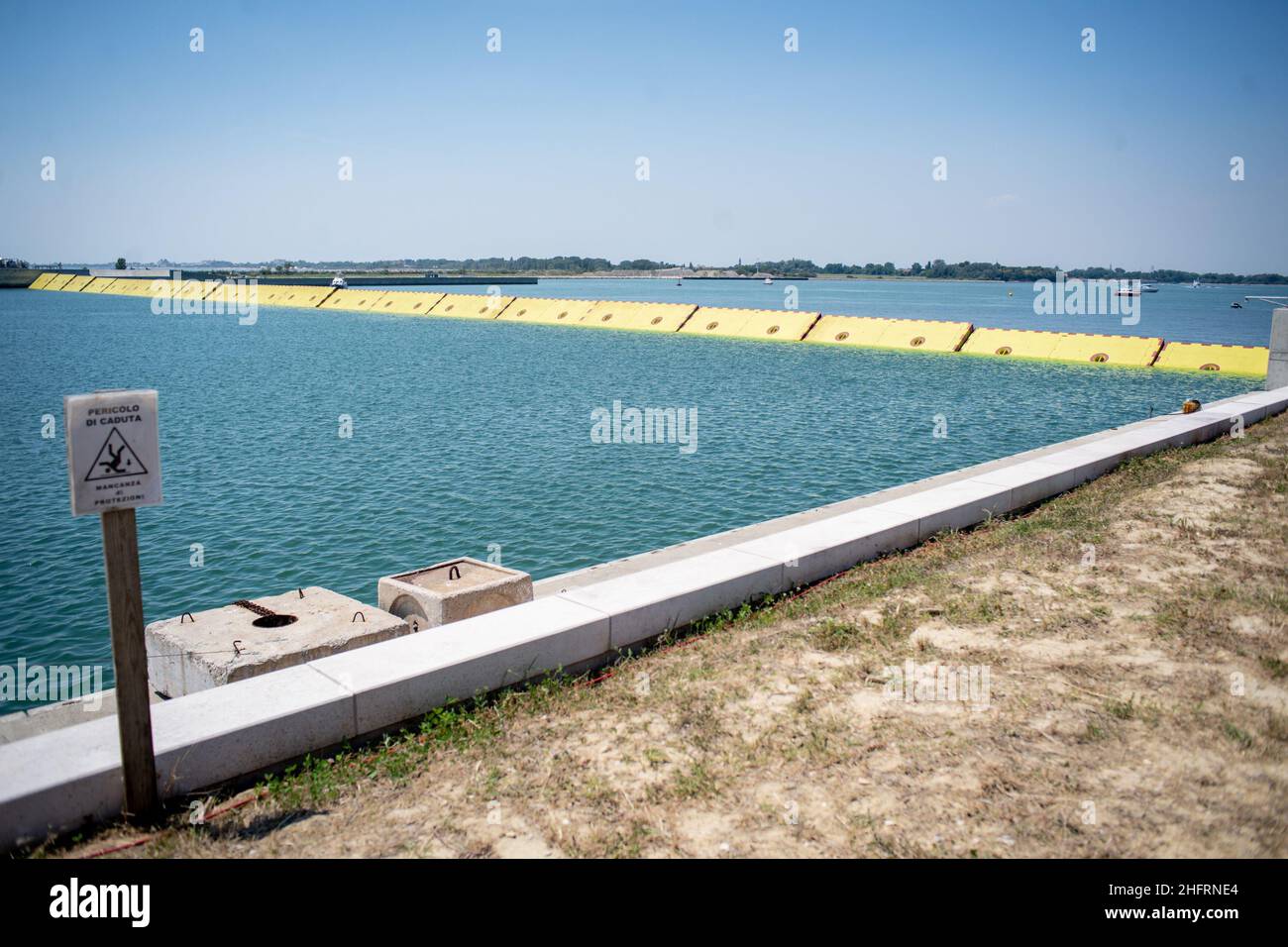 Claudio Furlan - LaPresse 10 July 2020 Venice (Italy) Test of the Mose ...
