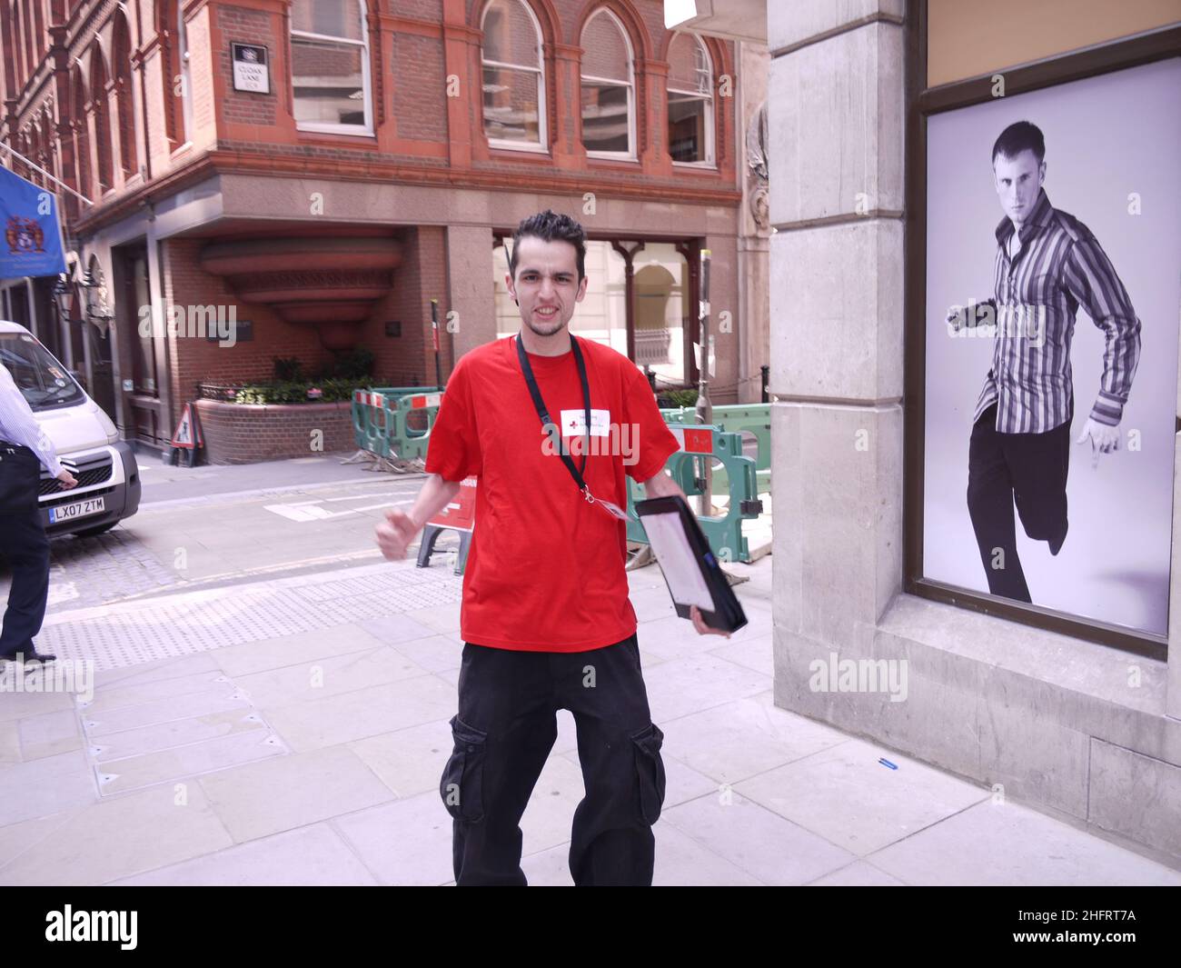 British Red Cross Face-to-face fundraising, Street fundraising ...