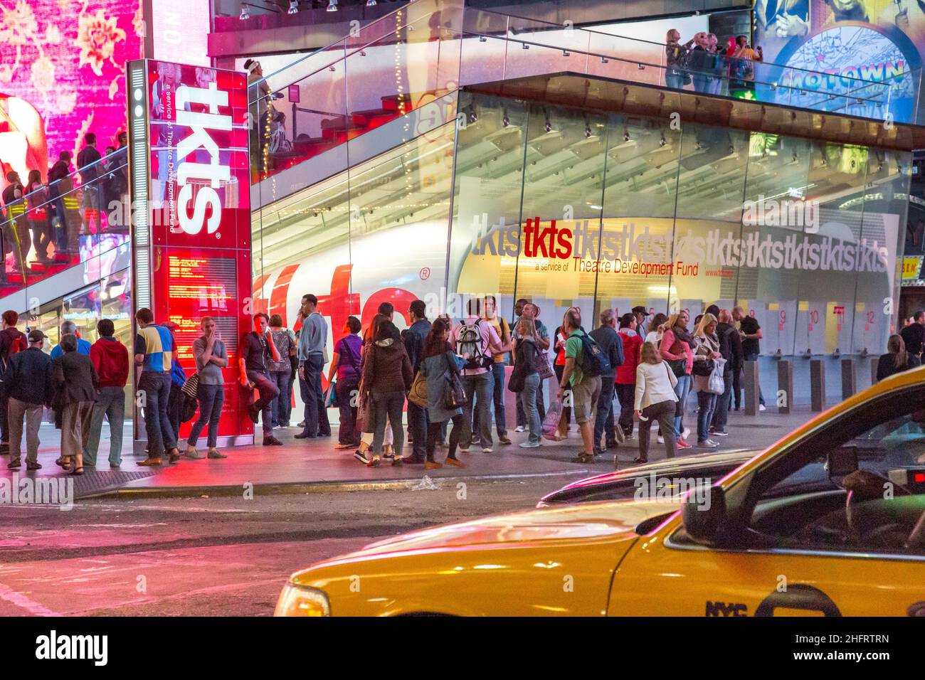 Tkts Discount Broadway Tickets, Duffy Square, Times Square, NYC 2013 ...