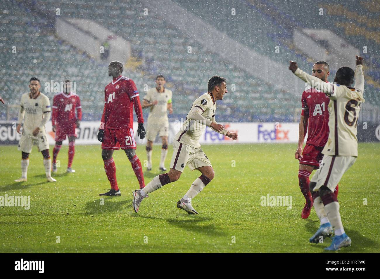 Fabio Rossi/AS Roma/LaPresse 10/12/2020 Sofia (BG) Sport Soccer CSKA ...