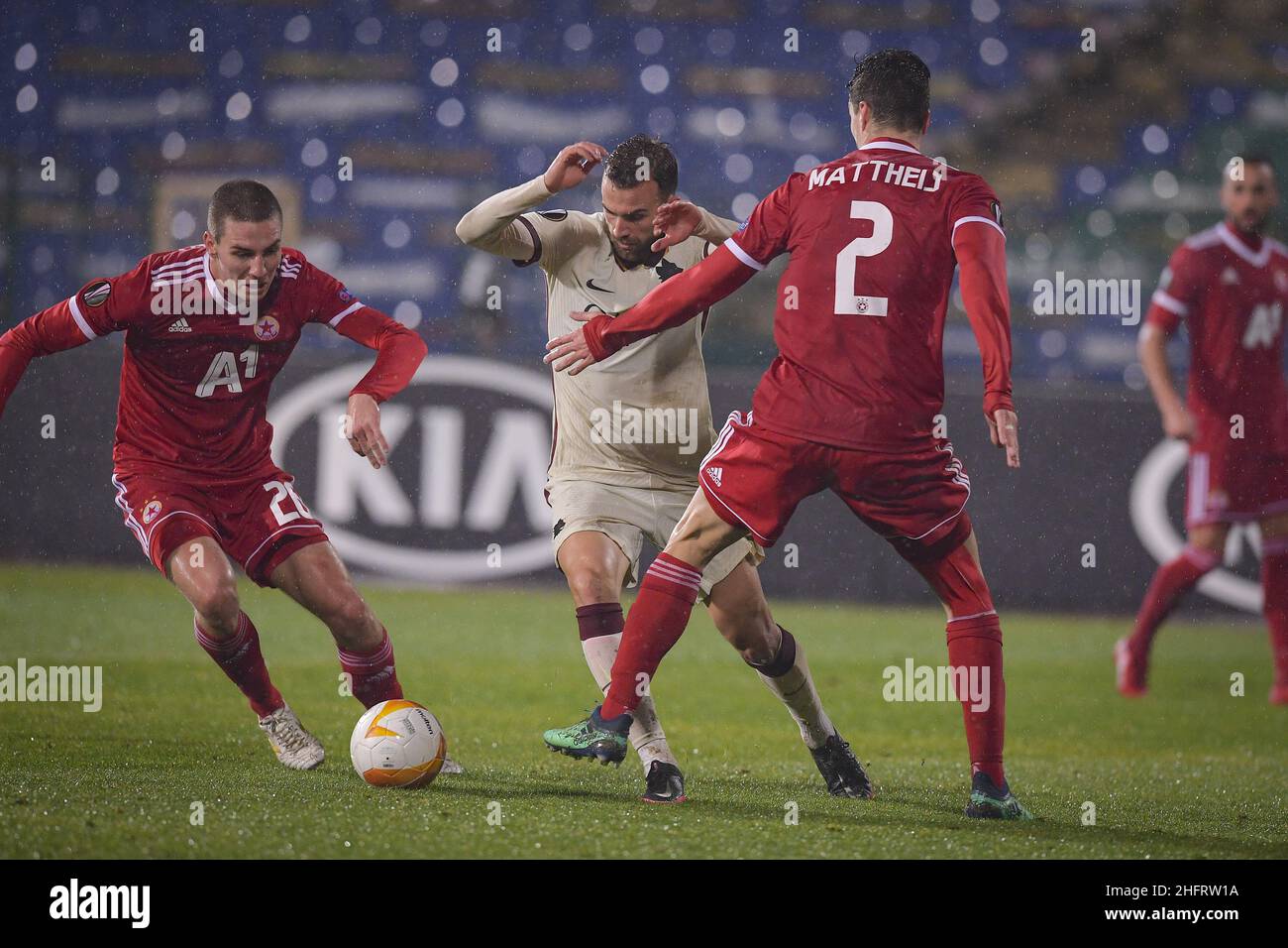Fabio Rossi/AS Roma/LaPresse 10/12/2020 Sofia (BG) Sport Soccer CSKA ...