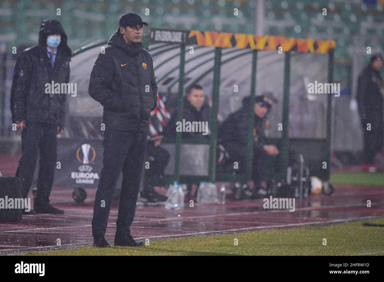 Fabio Rossi/AS Roma/LaPresse 10/12/2020 Sofia (BG) Sport Soccer CSKA ...