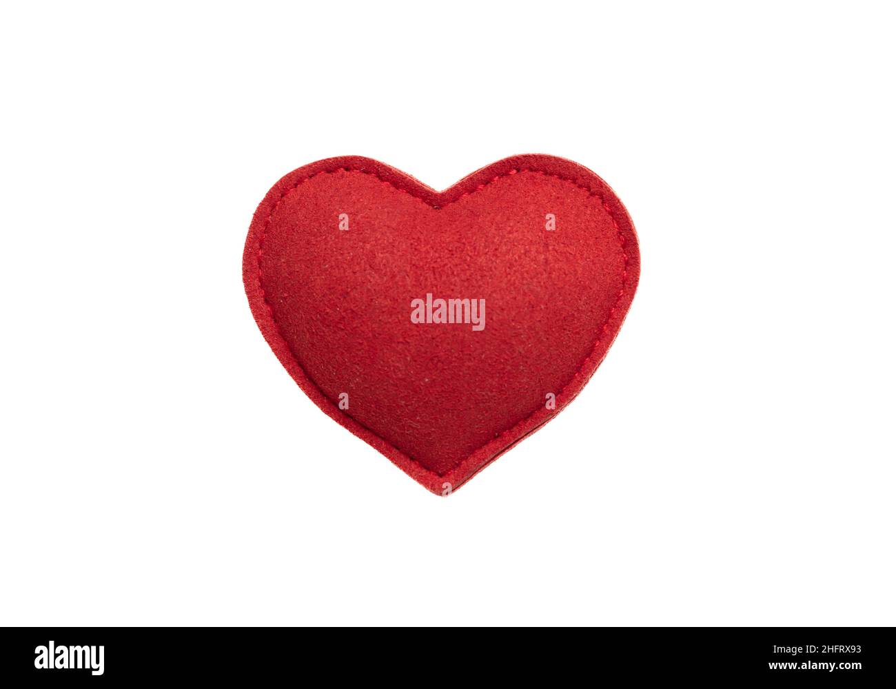 Heart red color isolated on white. Love, Valentine day symbol, design ...