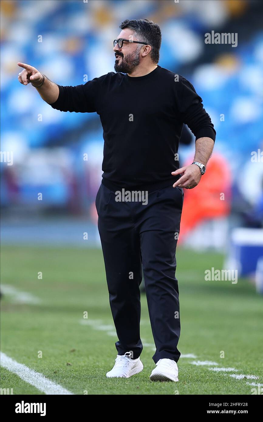 Alessandro Garofalo/LaPresse December 13, 2020 Naples, Italy sport ...