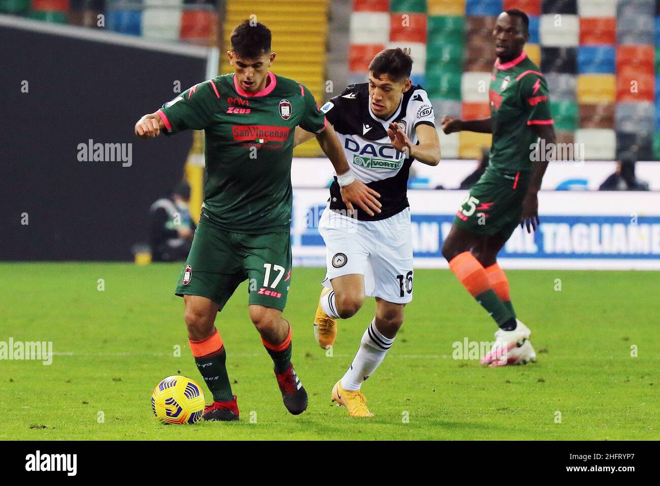 Andrea Bressanutti/LaPresse December 15, 2020 Udine, Italy sport soccer ...