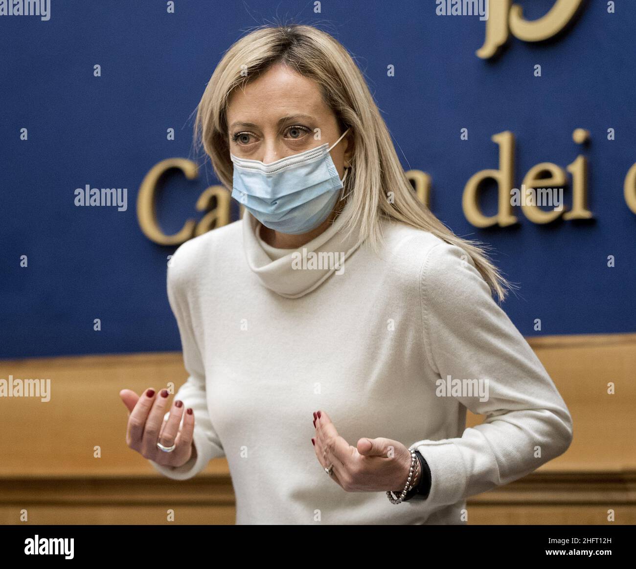 Roberto Monaldo / LaPresse 17-12-2020 Rome (Italy) Press conference of ...