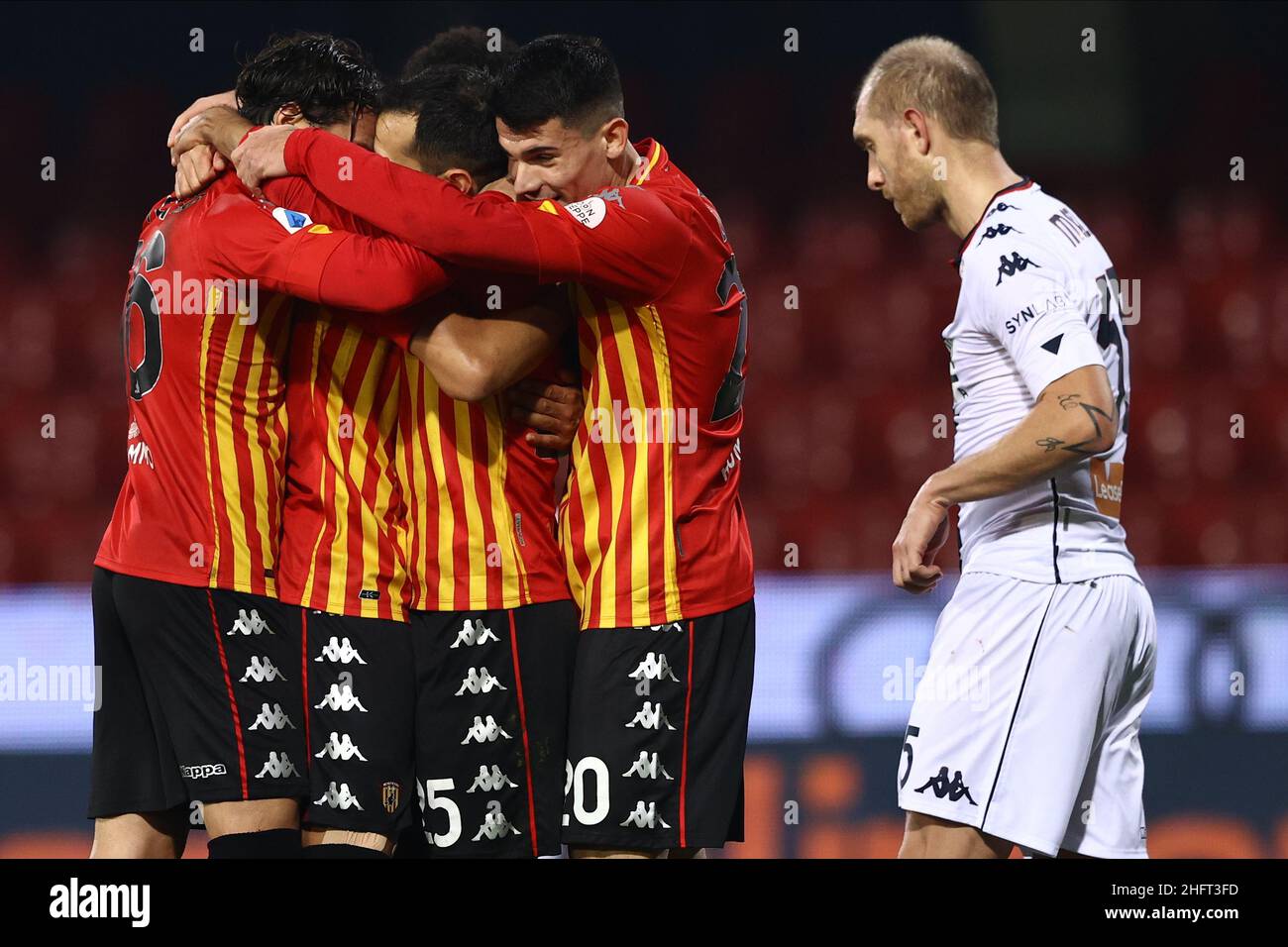 Alessandro Garofalo/LaPresse December 20, 2020 Benevento, Italy sport soccer Benevento vs Genoa ...