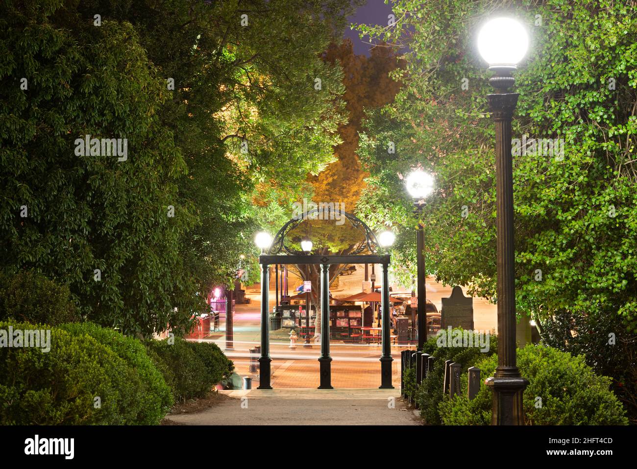 Historic arch in Athens, Georgia, USA Stock Photo - Alamy