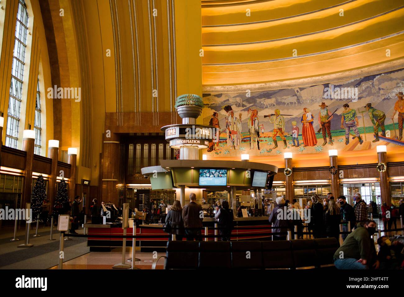 Indoors of Union Terminal in Cincinnati Stock Photo - Alamy
