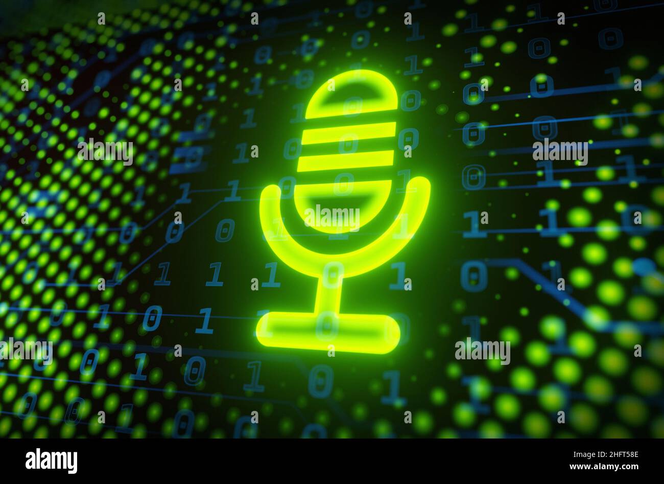 Computer voice recognition hi-res stock photography and images - Alamy