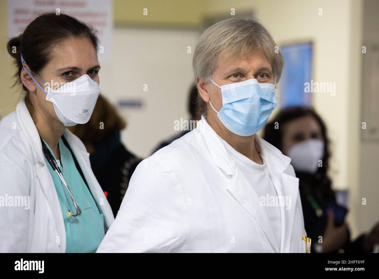 Foto Claudia Greco/POOL LaPressecronaca27/12/2020 CremonaOspedale ...
