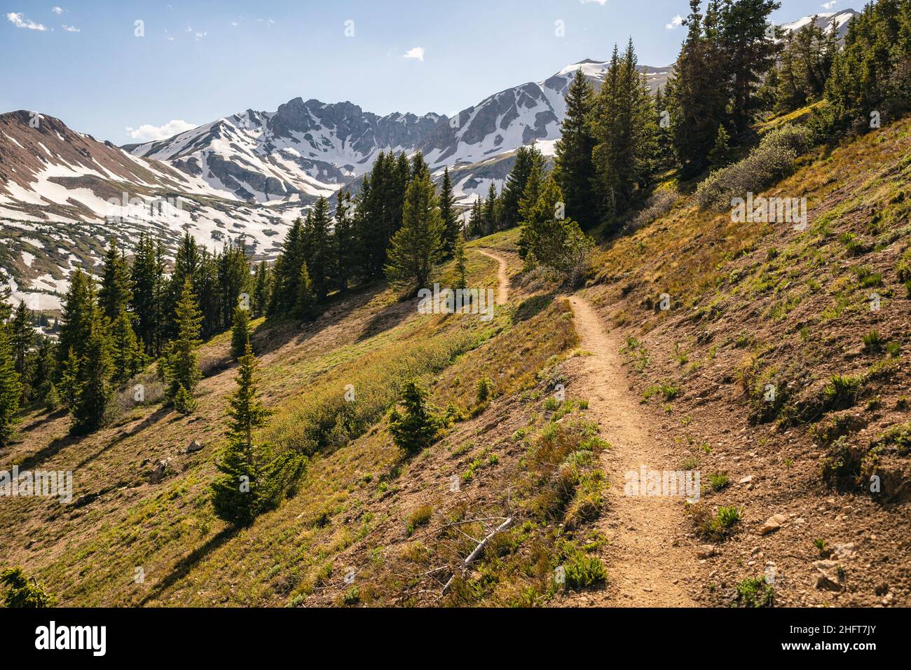 Herman Gulch in the Rocky Mountains, Colorado Stock Photo - Alamy