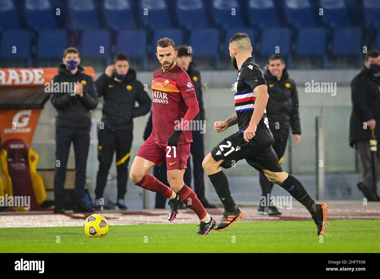 Fabio Rossi/AS Roma/LaPresse 03/01/2021 Rome (Italy) Sport Soccer Roma ...