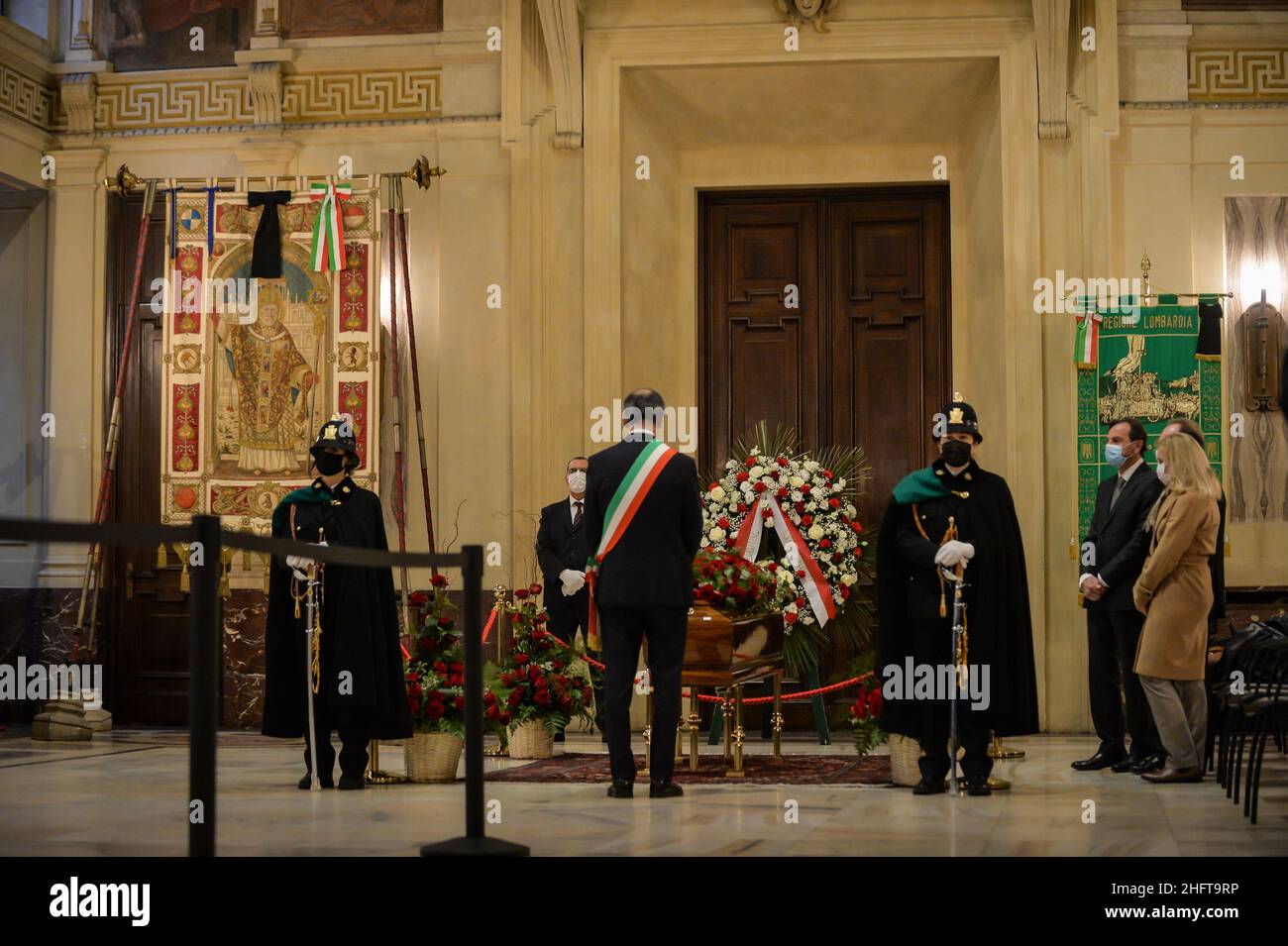 LaPresse - Claudio Furlan January 4, 2021 - Milan (Italy)News Burial ...