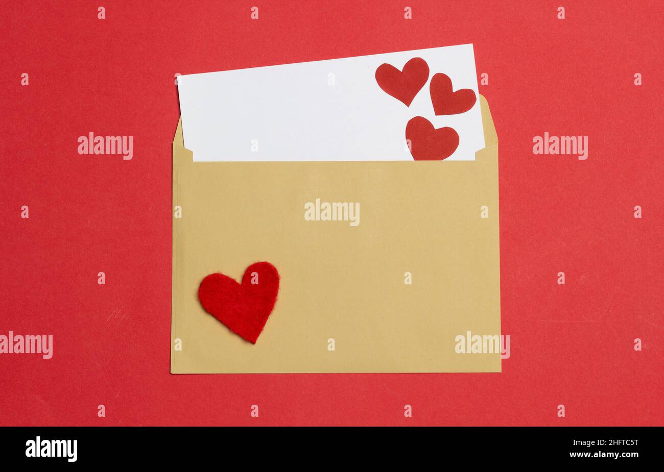Love letter in an envelope hi-res stock photography and images - Alamy