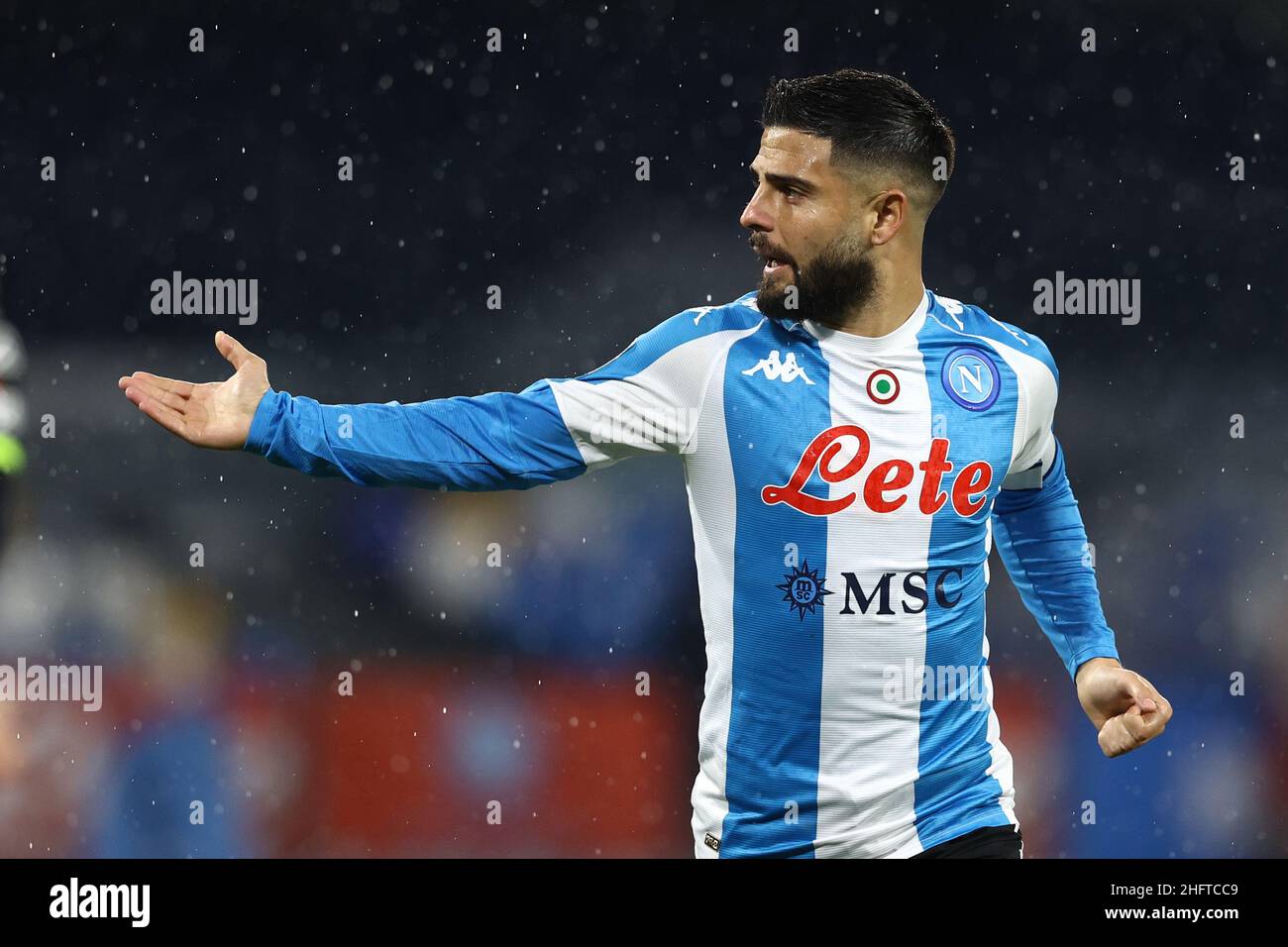 Alessandro Garofalo/LaPresse January 06, 2021 Naples, Italy sport ...