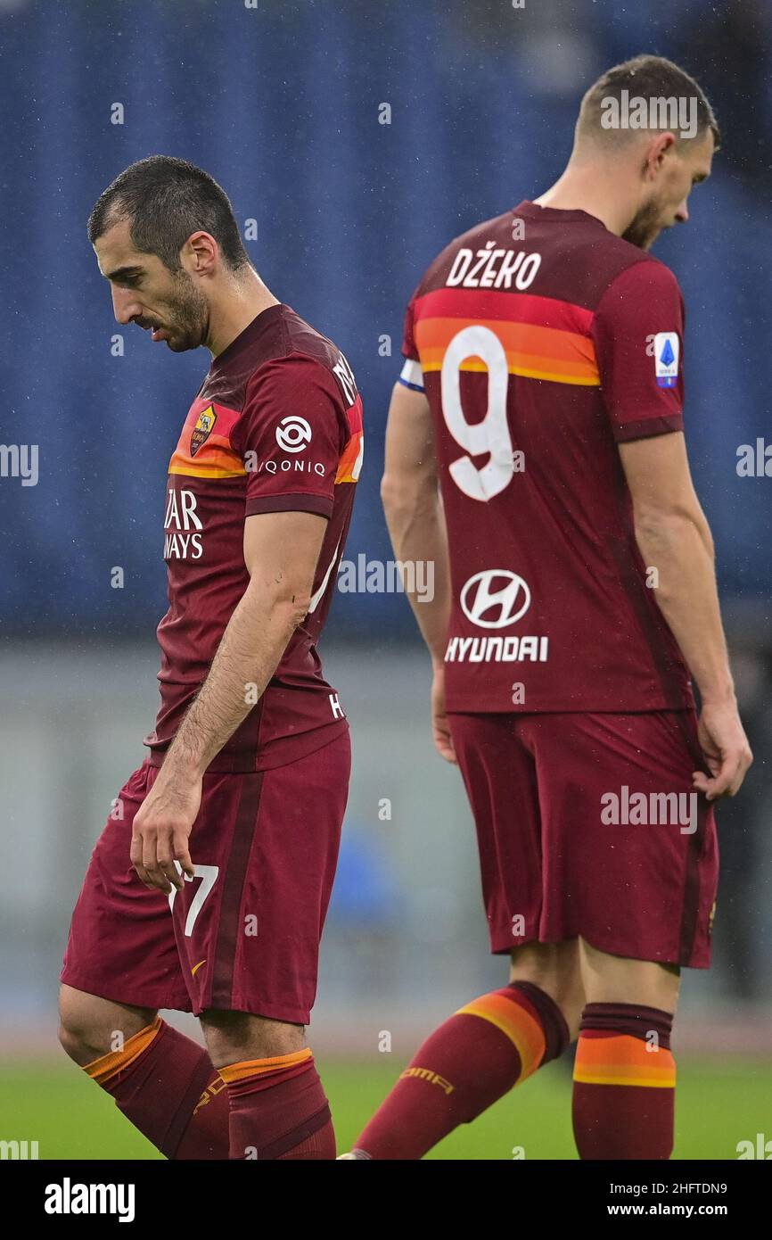 Fabio Rossi/AS Roma/LaPresse 10/01/2021 Rome (Italy) Sport Soccer Roma ...