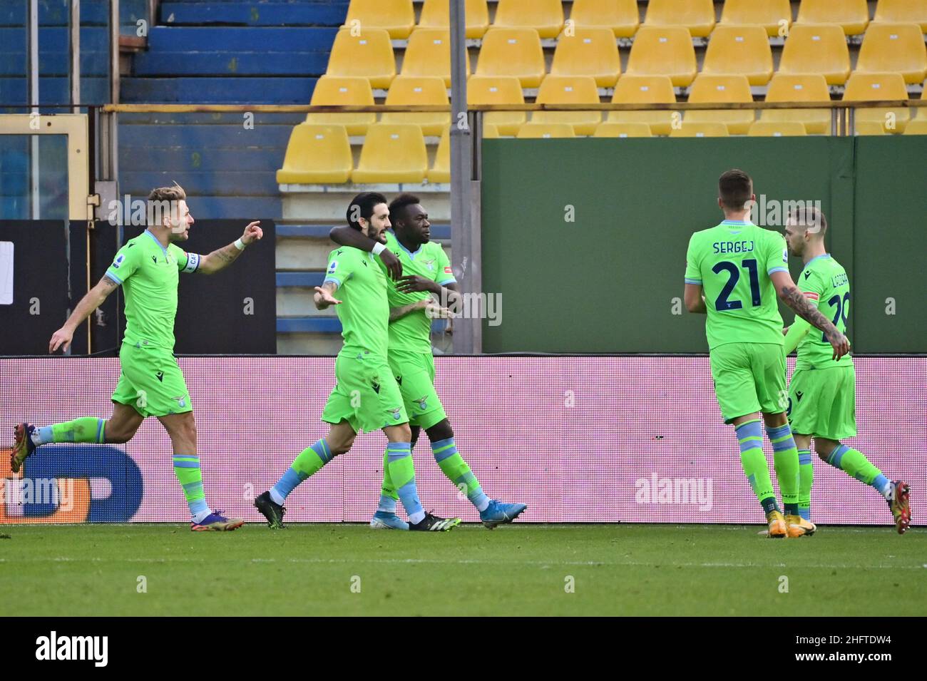 Massimo Paolone/LaPresse January 10, 2021 Parma, Italy sport soccer ...