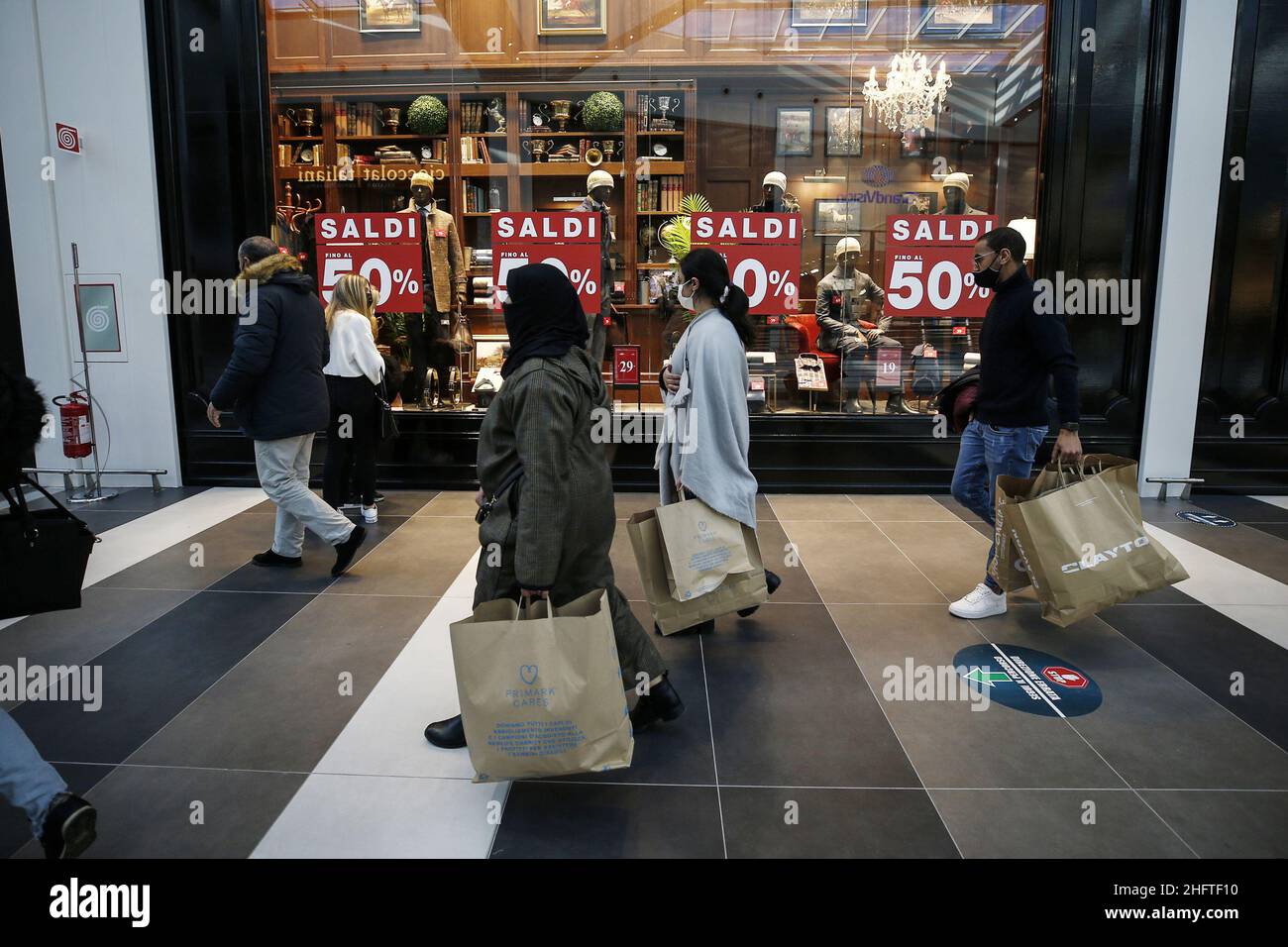 Cecilia Fabiano/LaPresse January 12, 2021 Roma (Italy) News: Winter ...