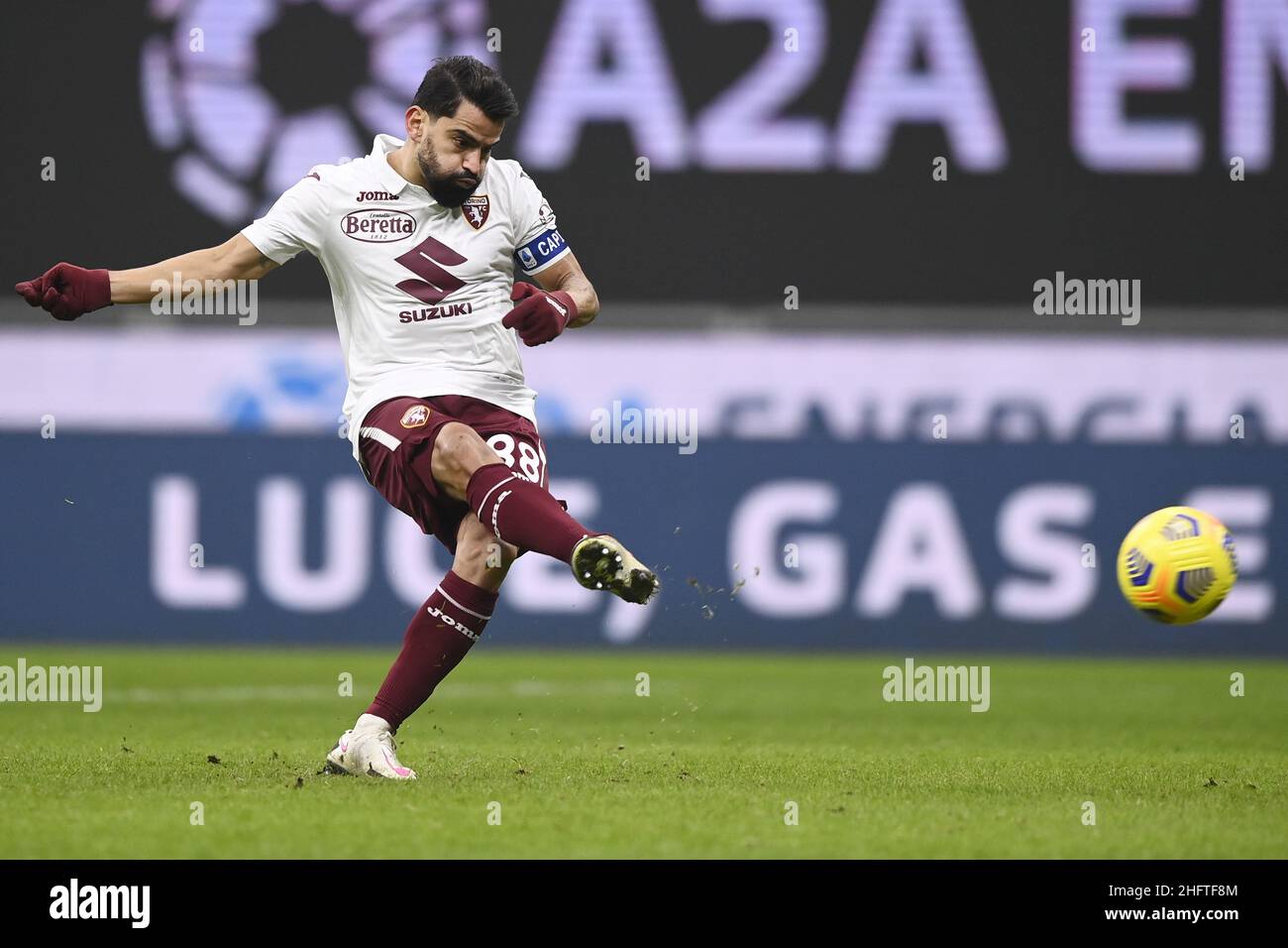 LaPresse - Fabio Ferrari 12 January, 2021 Milan, Italy sport soccer ...