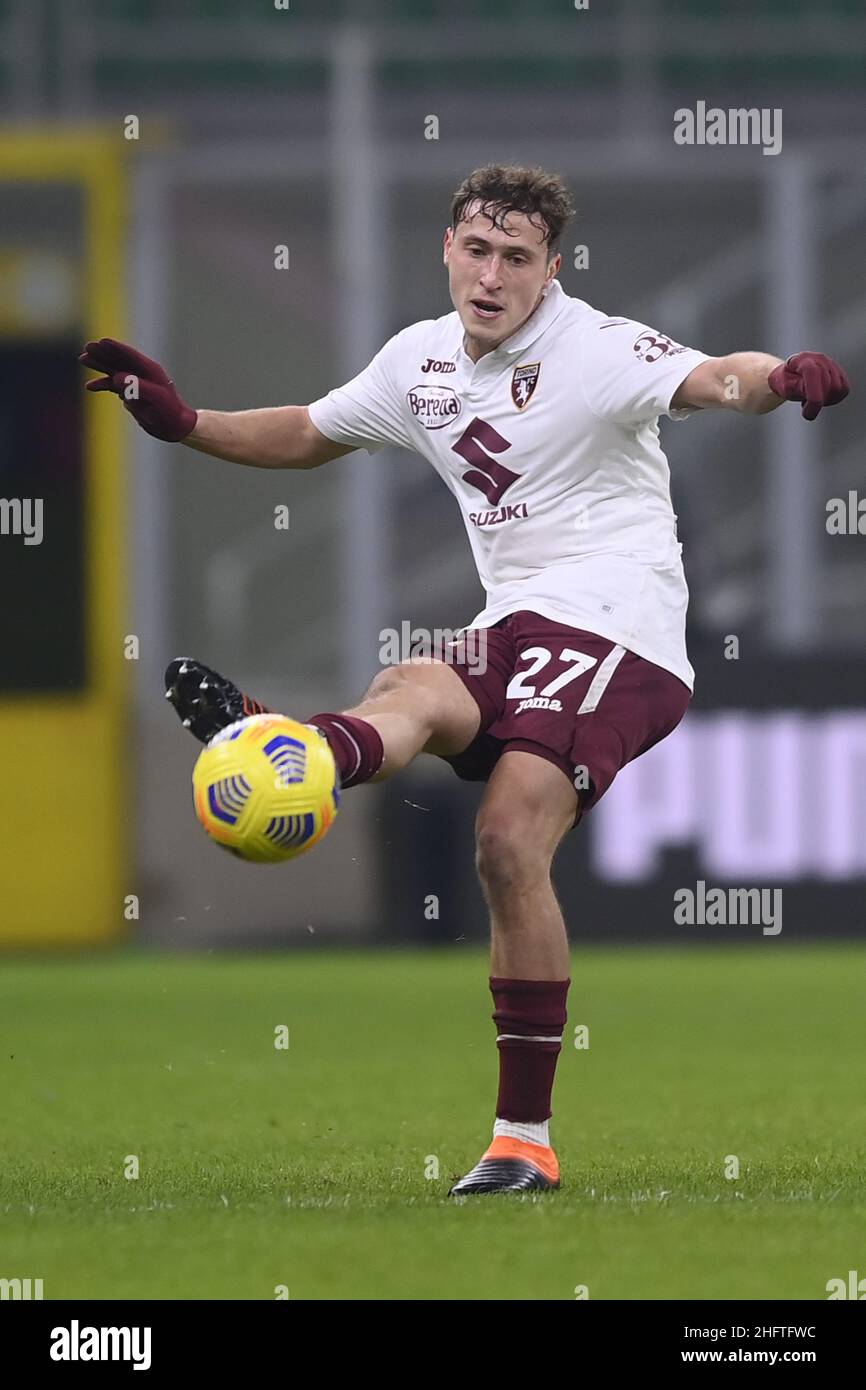 LaPresse - Fabio Ferrari 12 January, 2021 Milan, Italy sport soccer ...