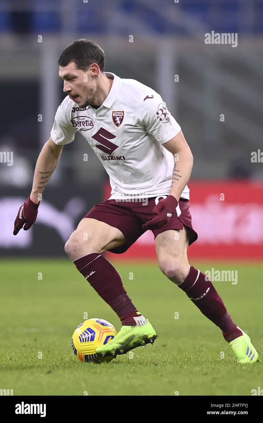 LaPresse - Fabio Ferrari 12 January, 2021 Milan, Italy sport soccer ...