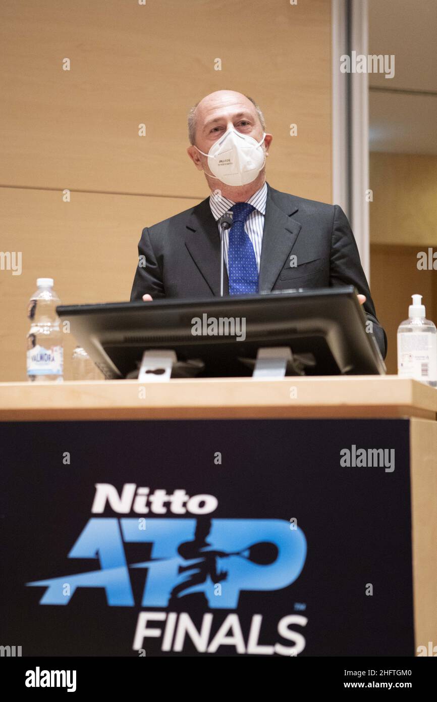 LaPresse/Andrea Alfano January 14, 2021 Turin (Italy) Sport ATP Finals ...