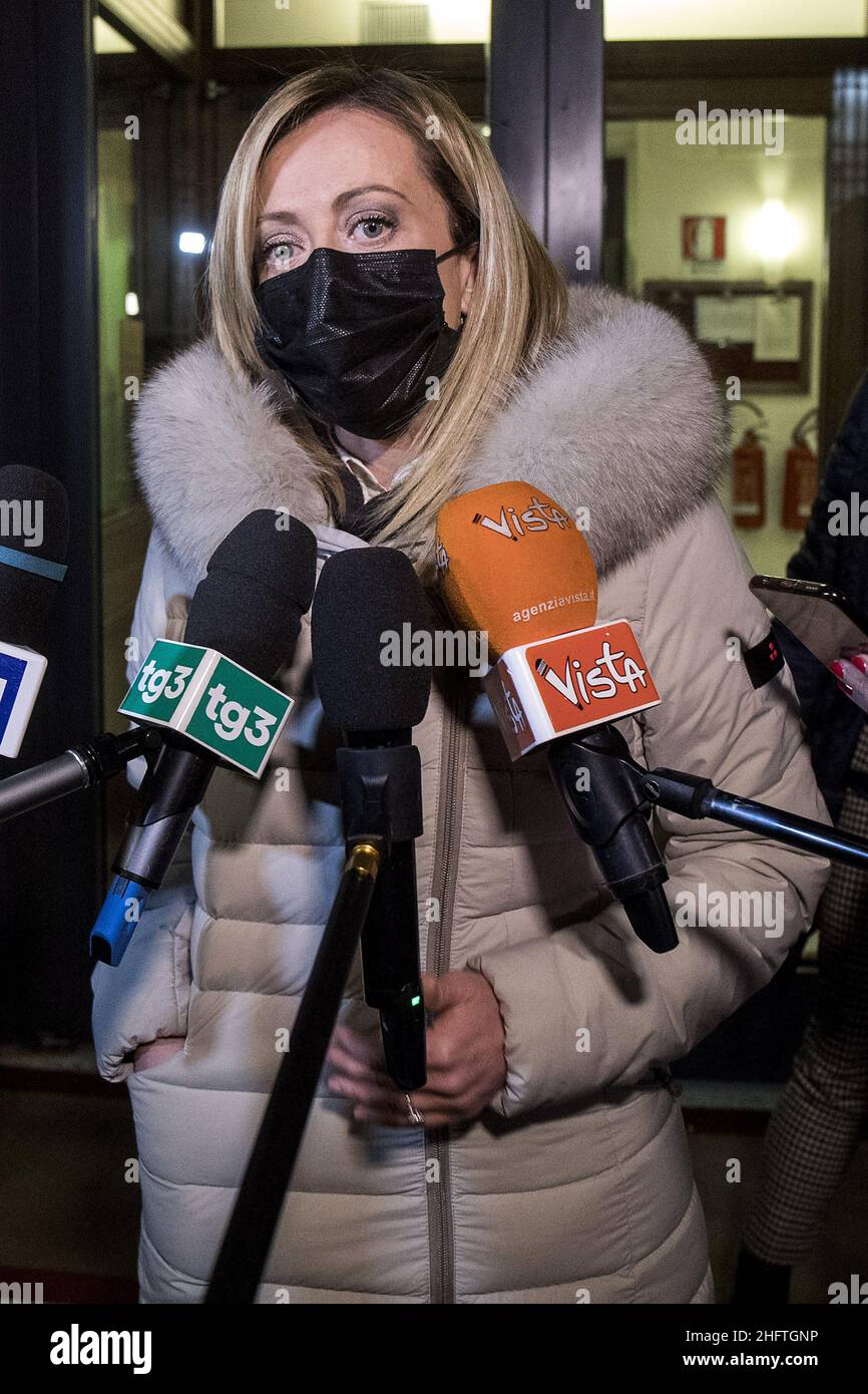 Roberto Monaldo / LaPresse 14-01-2021 Rome (Italy) Government Crisis ...