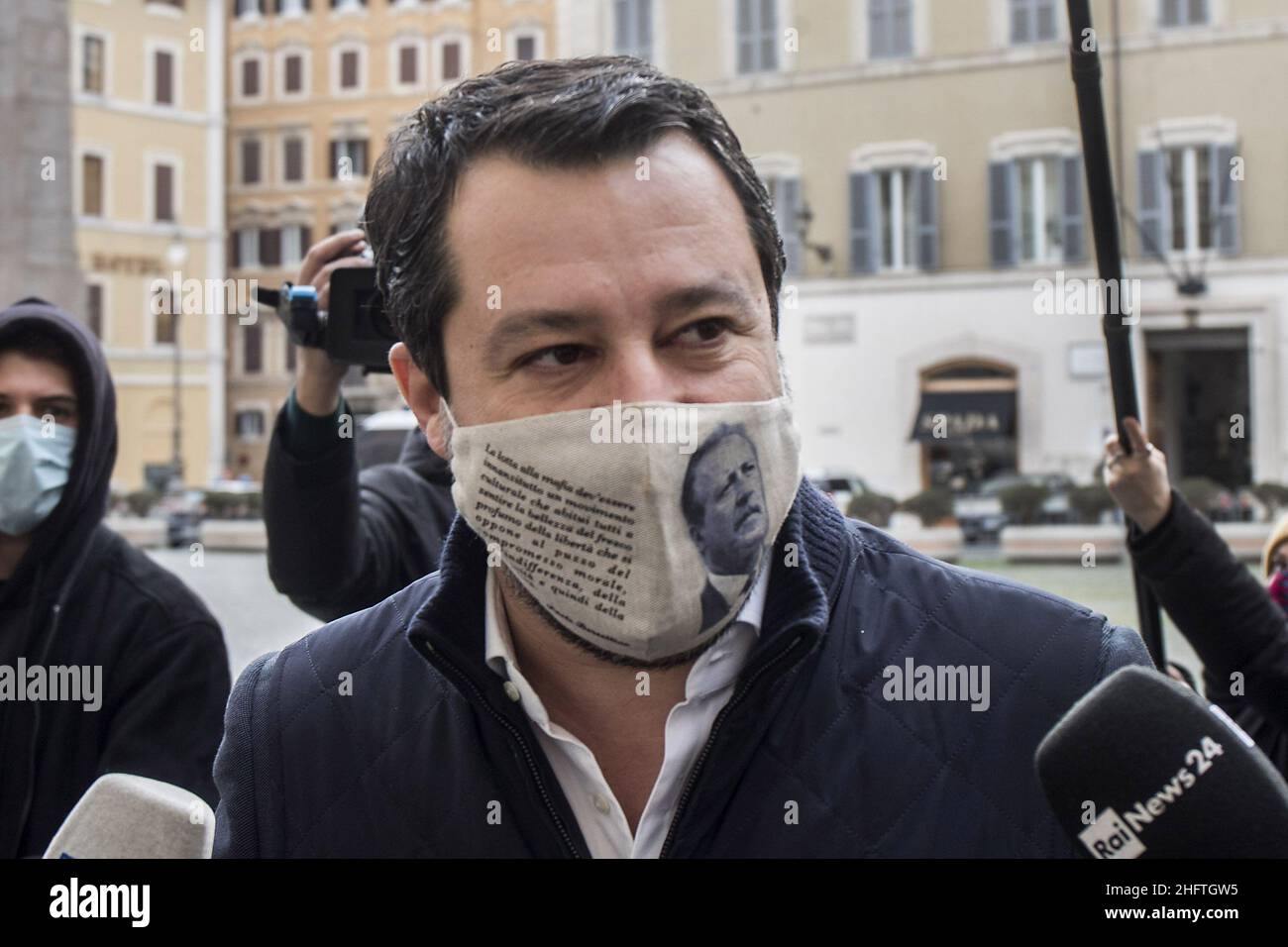 Roberto Monaldo / LaPresse 15-01-2020 Rome (Italy) Government Crisis ...
