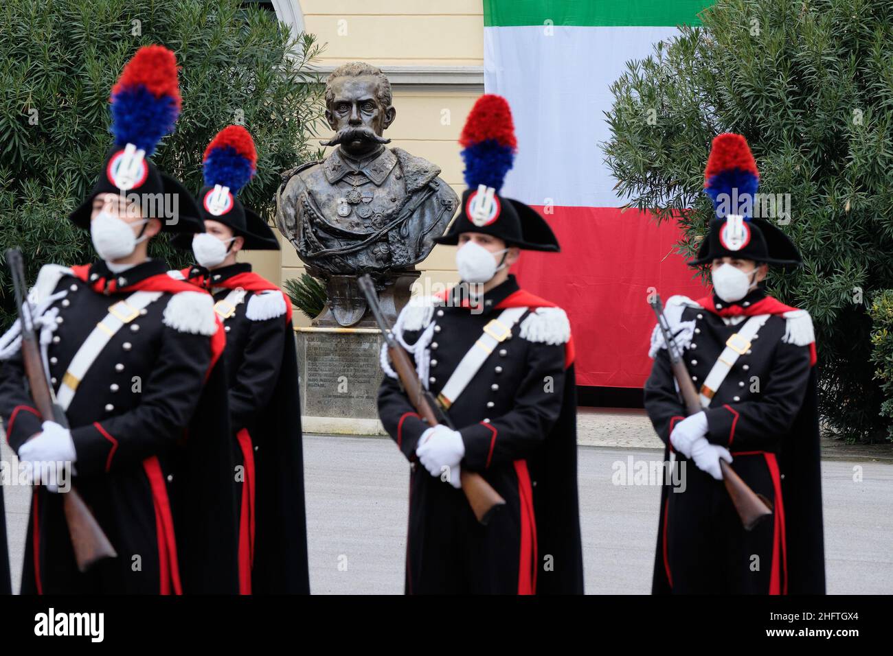 Mauro Scrobogna /LaPresse January 15, 2021 Rome, Italy News Carabinieri ...
