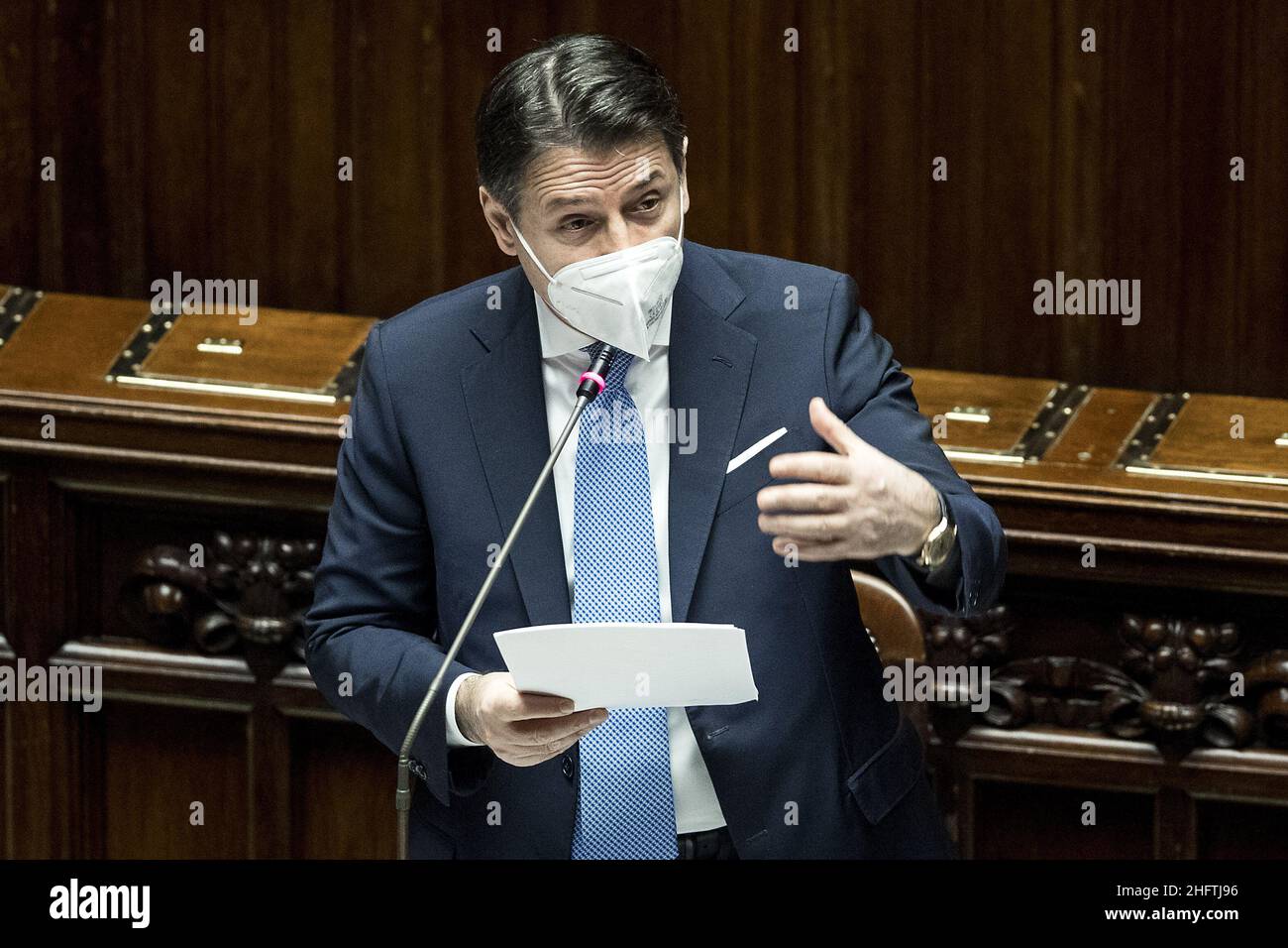 Roberto Monaldo / LaPresse 18-01-2020 Rome (Italy) Chamber of Deputies ...