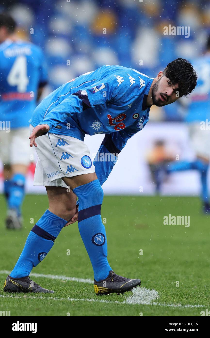 Alessandro Garofalo/LaPresse January 17, 2021 Naples, Italy sport ...