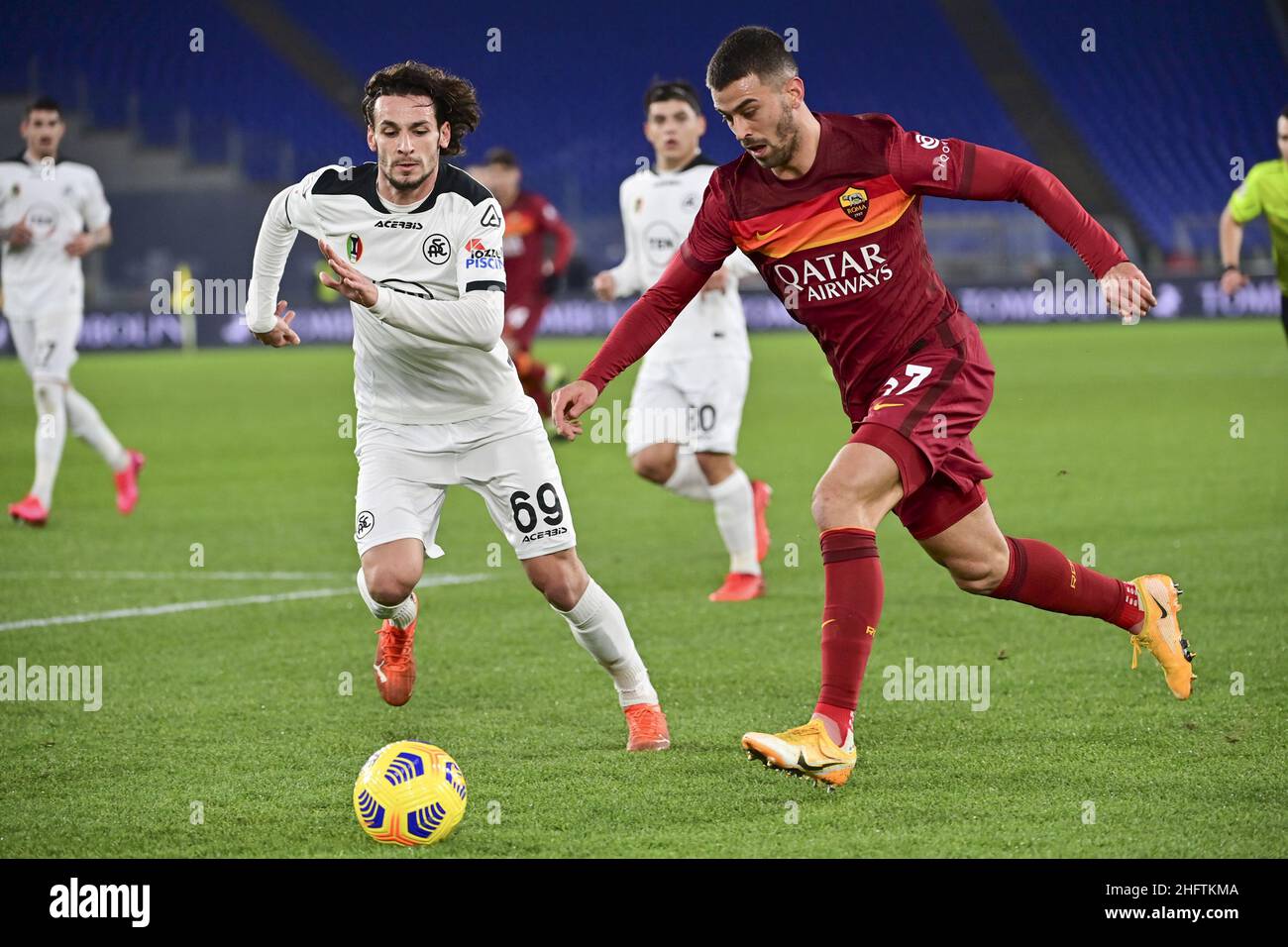 Luciano Rossi/AS Roma/LaPresse 19/01/2021 Rome, Italy Sport Soccer Roma ...