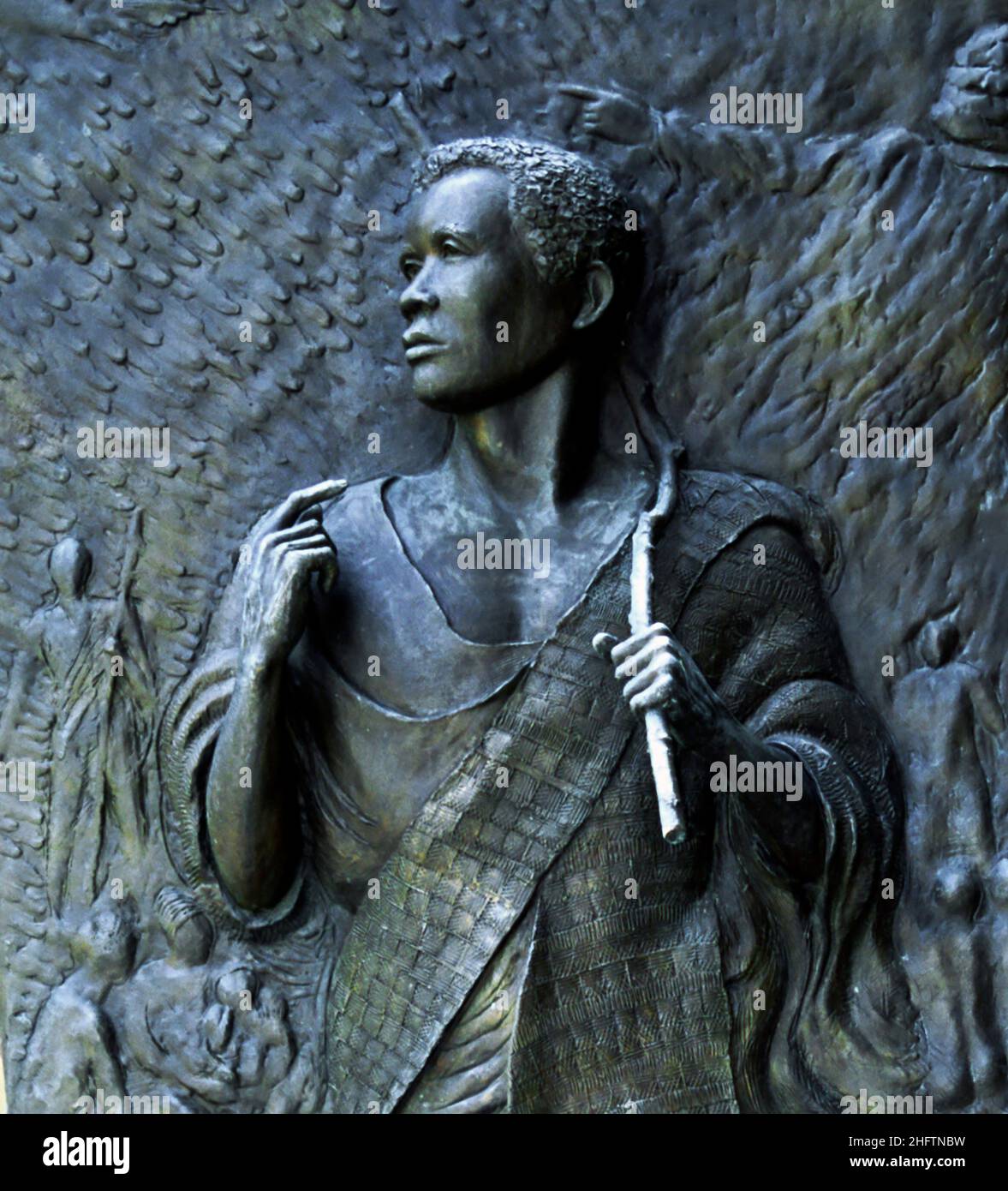 Amistad Memorial, Hartford, Connecticut, USA, commemorating Pieh Senbe ...