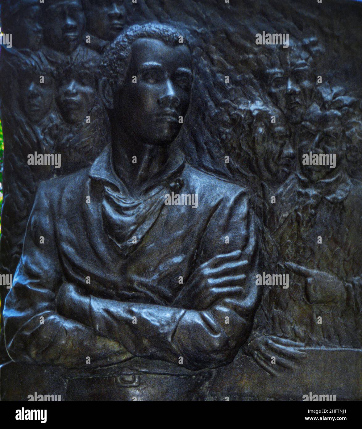 Amistad Memorial, Hartford, Connecticut, USA, commemorating Pieh Senbe ...