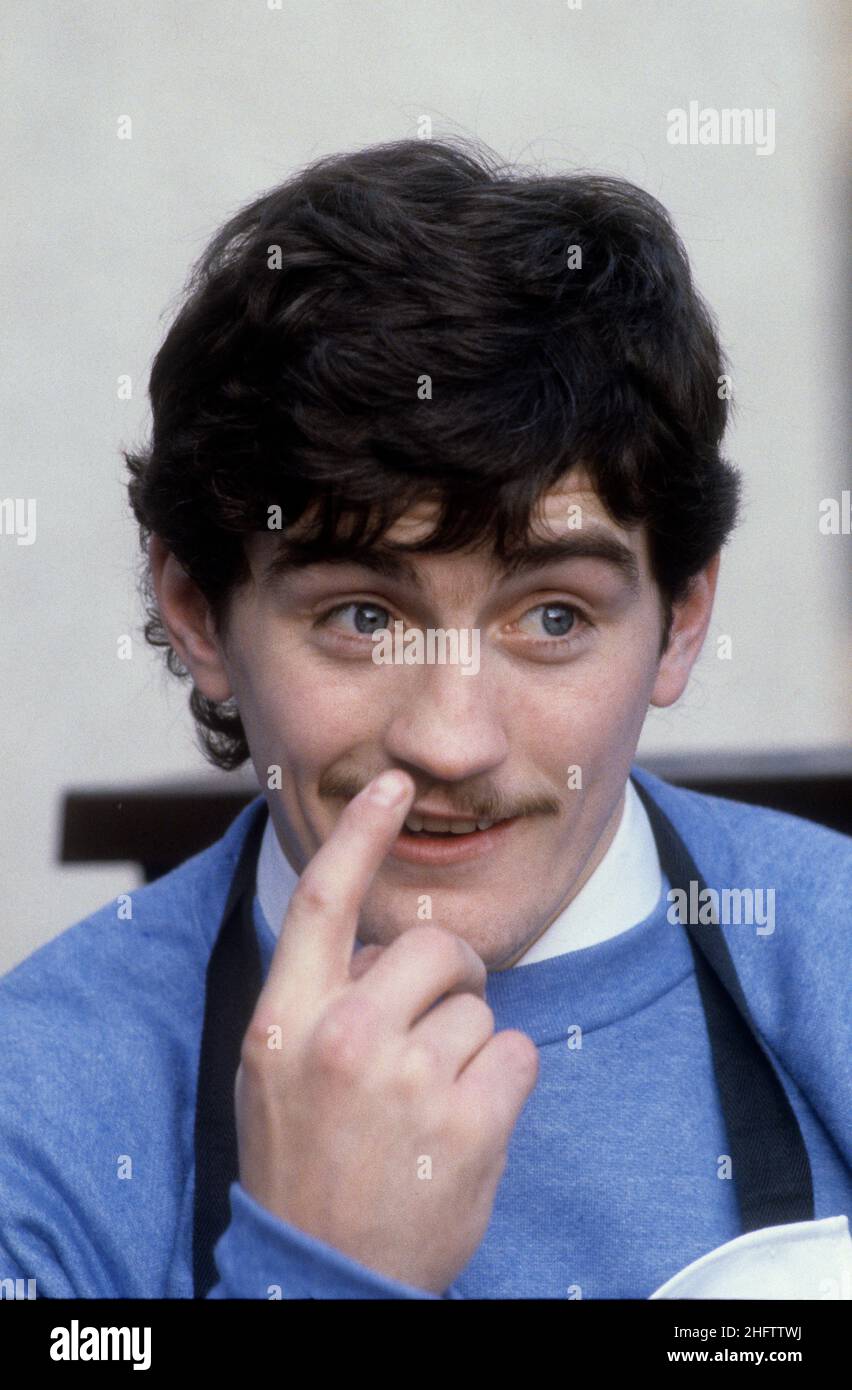 Irish boxer Barry McGuigan 1988 Stock Photo - Alamy