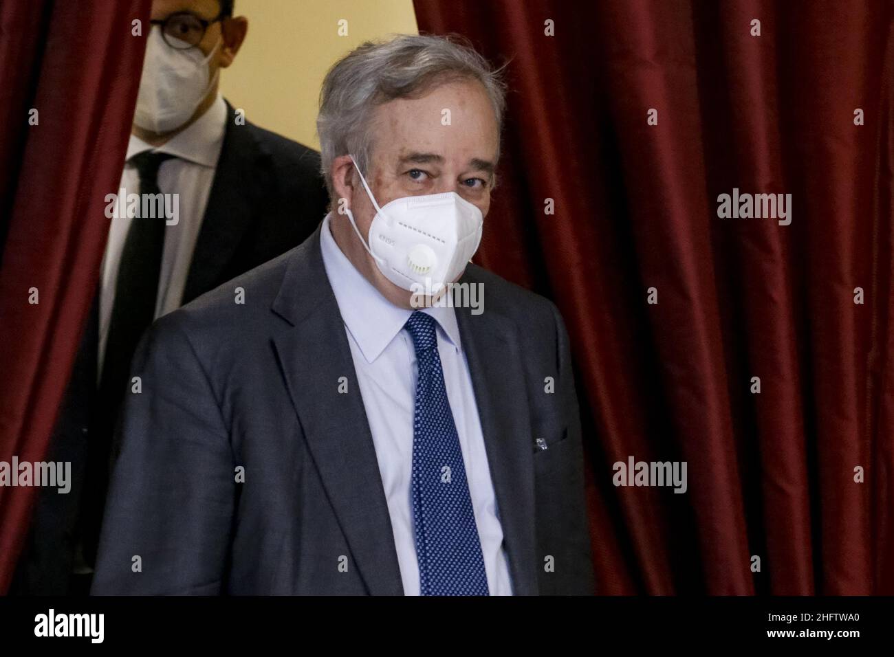 Foto Fabio Frustaci/LaPresse/POOL Ansa31 gennaio 2021 Roma, Italia ...