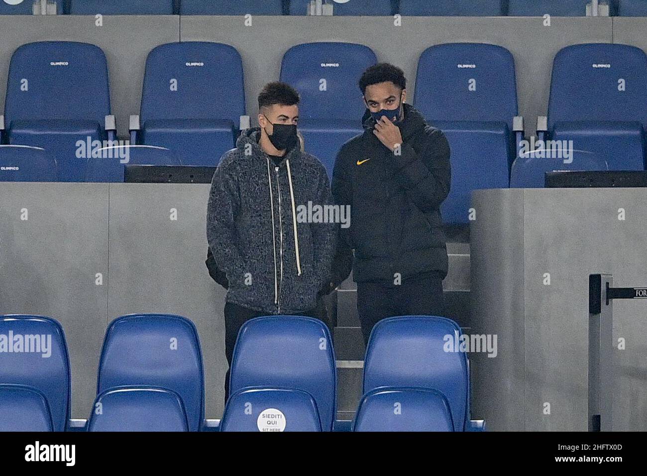 Fabio Rossi/AS Roma/LaPresse 31/01/2021 Rome (Italy) Sport Soccer Roma ...