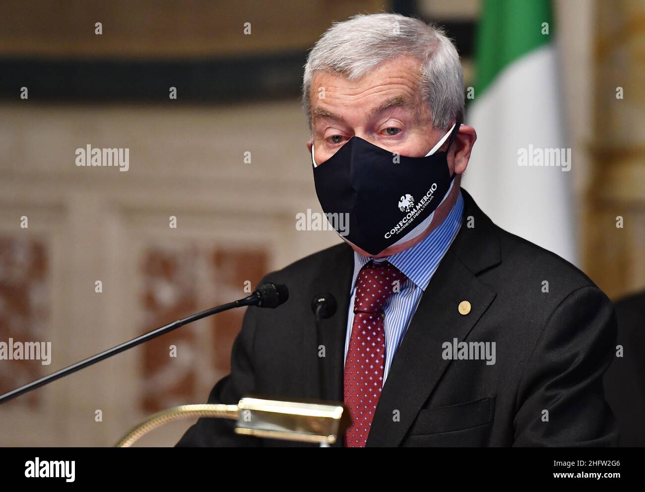 Ettore Ferrari/POOL Ansa/LaPresse 10-02-2021 Rome (Italy) Chamber of ...