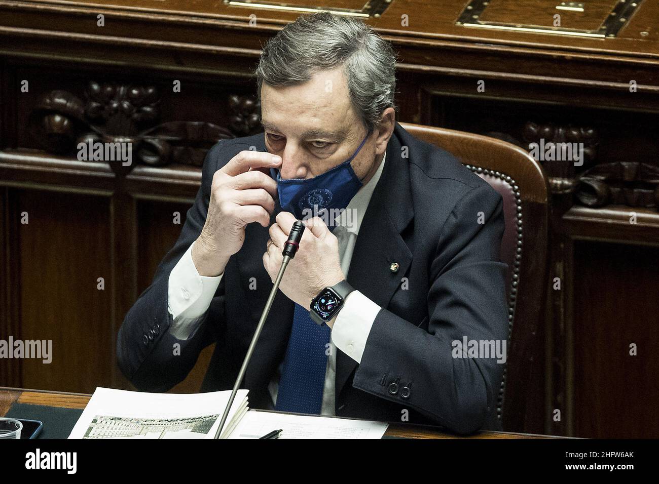 Roberto Monaldo / LaPresse 18-02-2021 Rome (Italy) Chamber of Deputies ...
